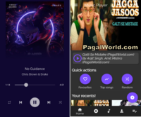 Flutter Open Source Music Player - FlutterCore